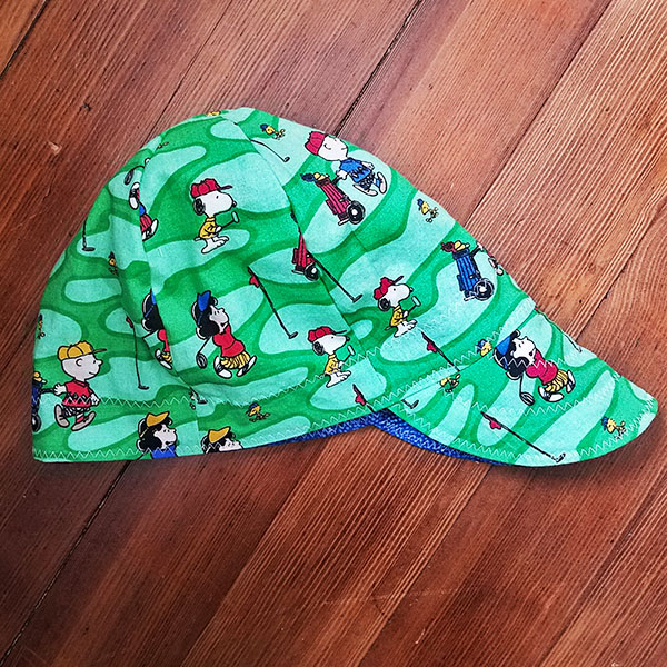 Custom 6 panel Welding Cap - Peanuts golf - WELDER'S WENCH